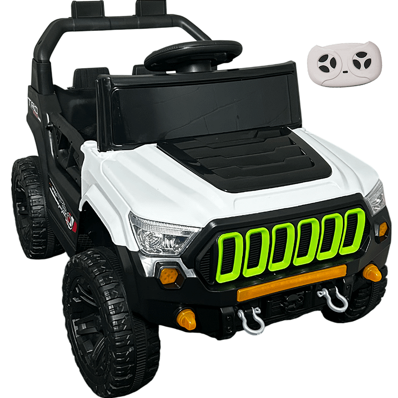 Carro Eletrico Bang Toys Jipe Titan Xr 12v Com Controle Remoto Maçã