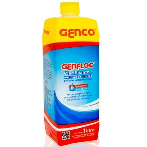 GENCO - CLARIFICANTE AUXILIAR FILTR GENFLOC 1LT - Diggofer GENCO - CLARIFICANTE AUXILIAR FILTR GENFLOC 1LT - Diggofer