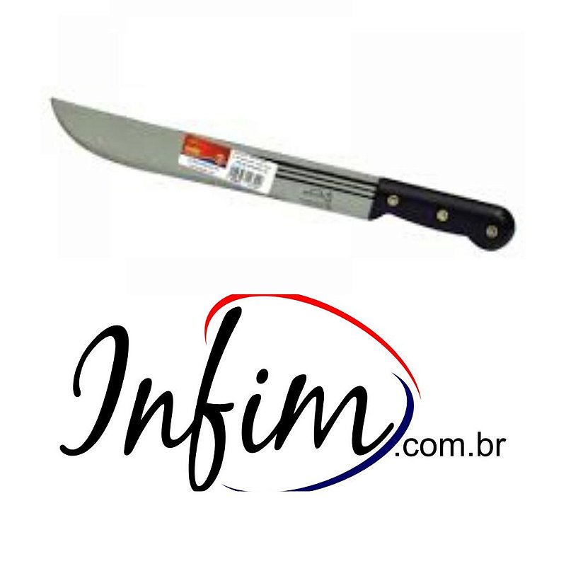 Facão Corneta Afiado 16 polegadas 3 listras - Infim