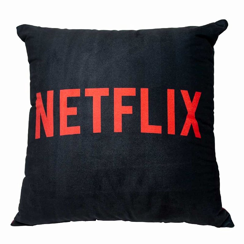 Almofada Netflix Logo Aveludada Quadrada 40x40cm Oficial - Adrenaland ...