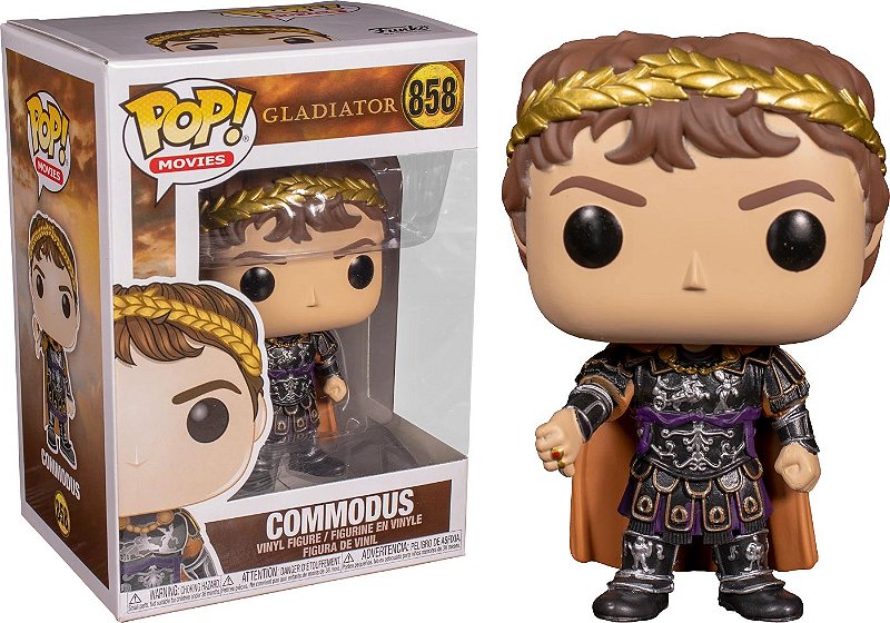 Pop Funko Commodus #858 - Original Gladiador Gladiator - Adrenaland - A ...