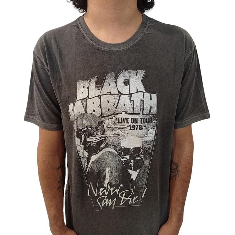 BLACK SABBATH NEVER SAY DIE STAMP MCE 220 - Loja Rock n' Roll
