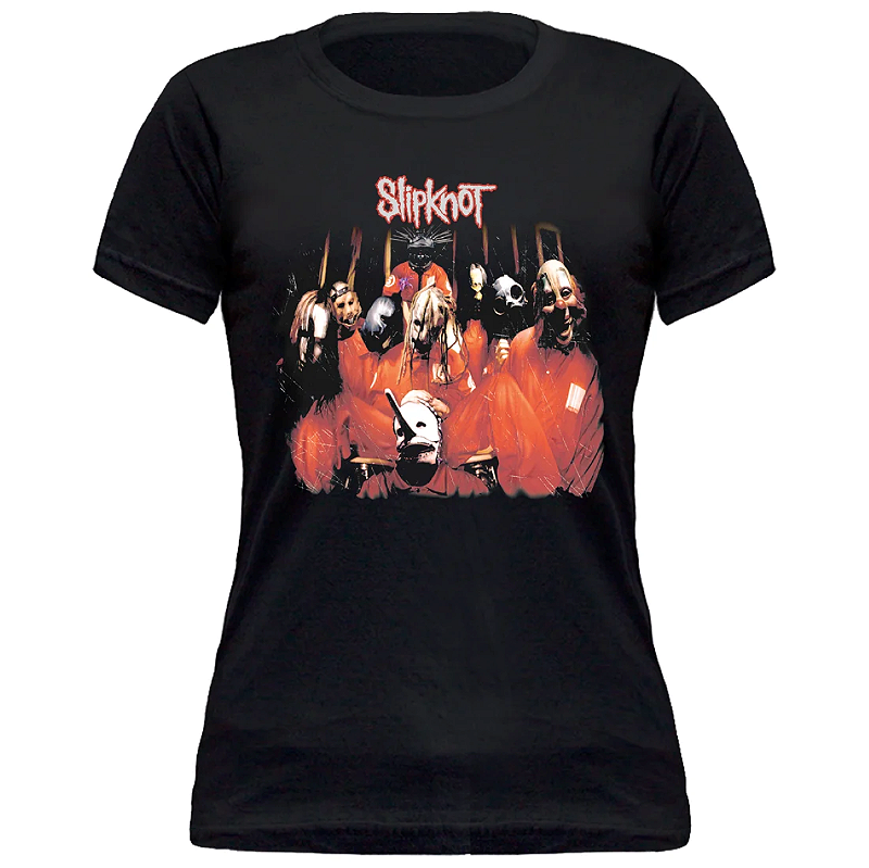 SLIPKNOT BABY LOOK STAMP BB 507 - Loja Rock n' Roll