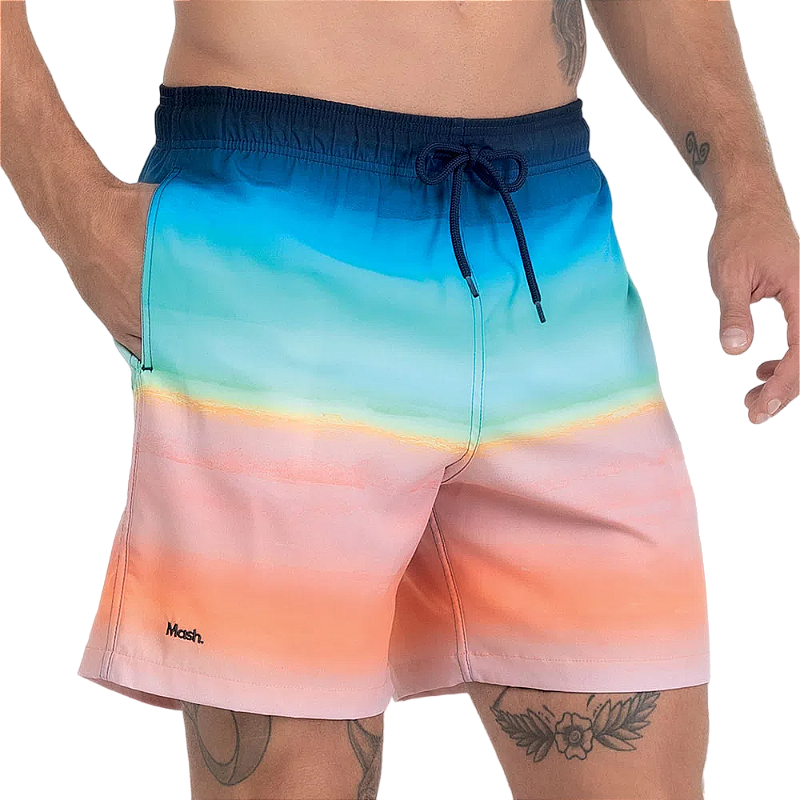 Short Mash Estampado Degrade - Empório da Moda