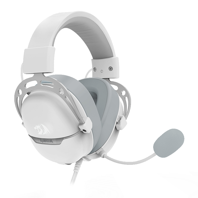 Headset Redragon Aurora Branco USB 7.1 - Redragon Store