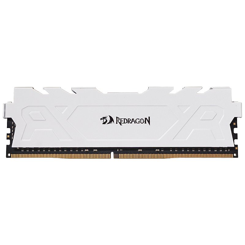 Memória RAM Redragon Rage 16GB DDR4 3200MHz CL16 Branco - Redragon Store
