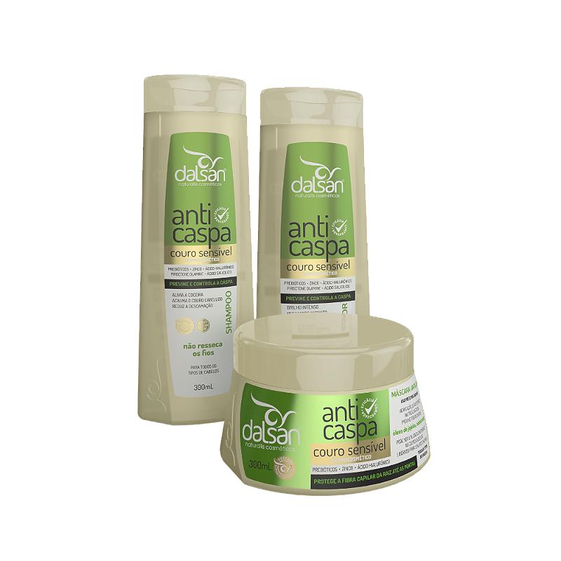 Kit Anti Caspa - Dalsan Naturallis Cosméticos
