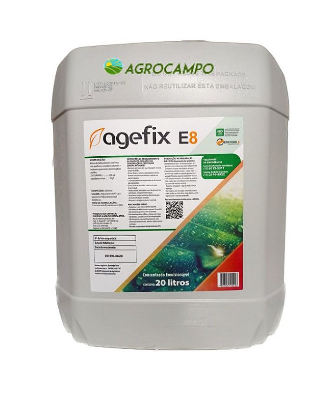 ÓLEO MINERAL AGEFIX E8 20 LT ***PROMOÇÃO*** - AgroCampo Rural - Tudo ...