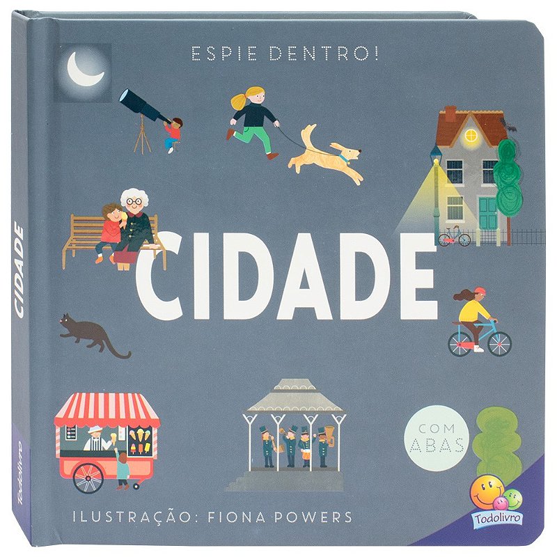 Livro Espie Dentro! Cidade - TotalBaby Store
