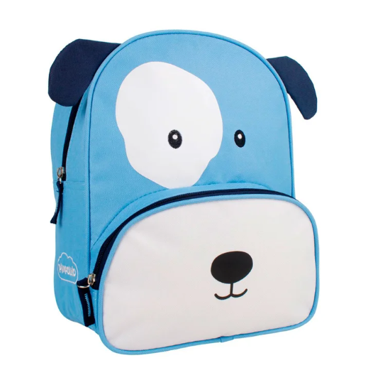 Mochila Infantil Cachorro Azul - Pimpolho - TotalBaby Store
