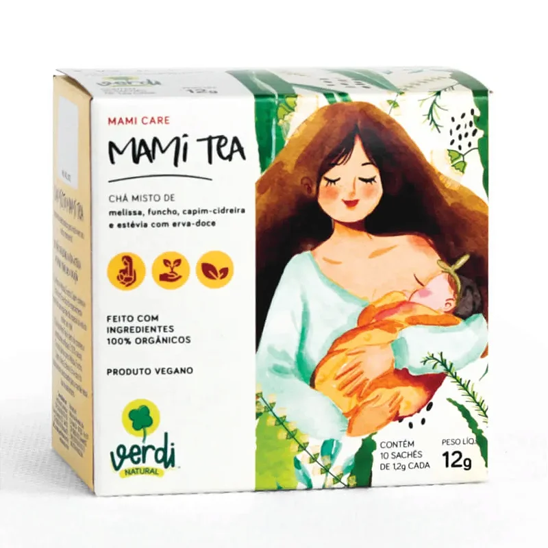 Chá para Mamães - Mami Tea com blend de ervas - TotalBaby Store