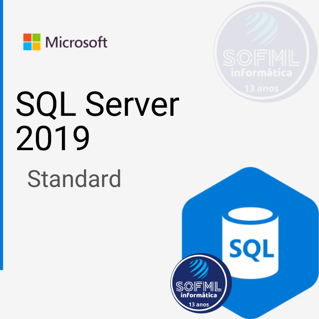 SQL 2019 - 2022 - Microsoft - Sof ML informática