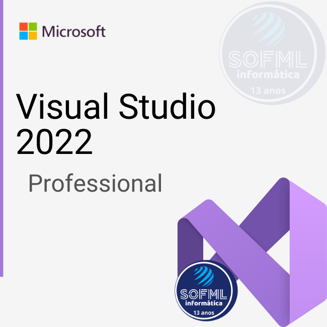 Microsoft Visual Studio 2022 Professional 32/64Bits - Permanente - Sof ...