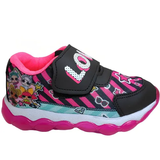 Minipe Preto Pink Frank Chaves Calçados