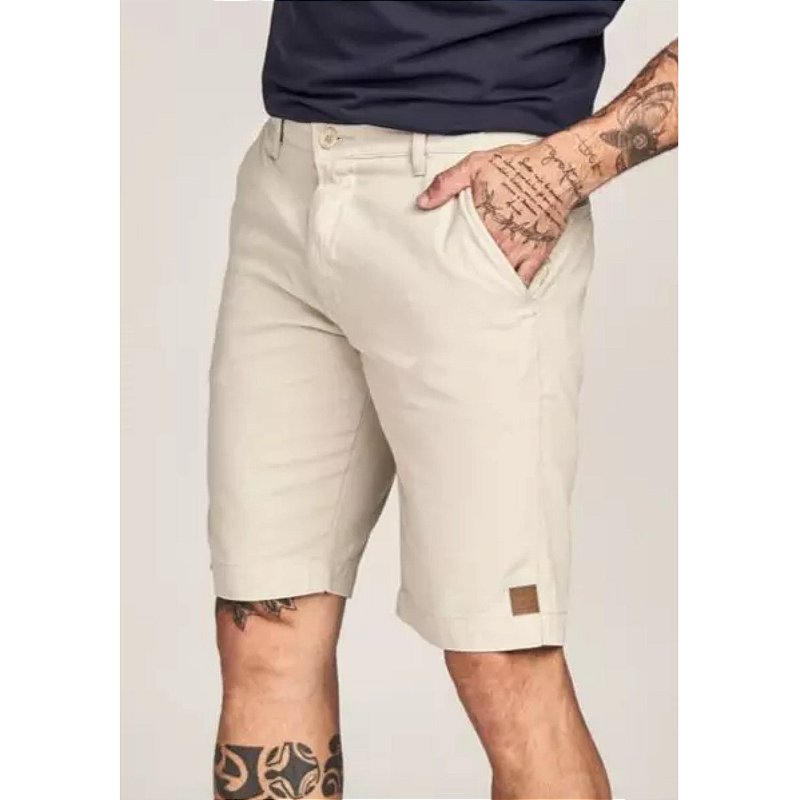 BERMUDA MAX DENIM BRIM/ELASTANO 11520 ESPORTE FINO MASCULINA - Lojas Parati