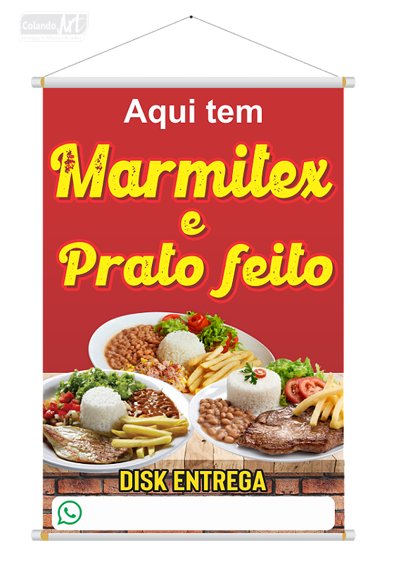 Banner Marmitex - ColandoArt