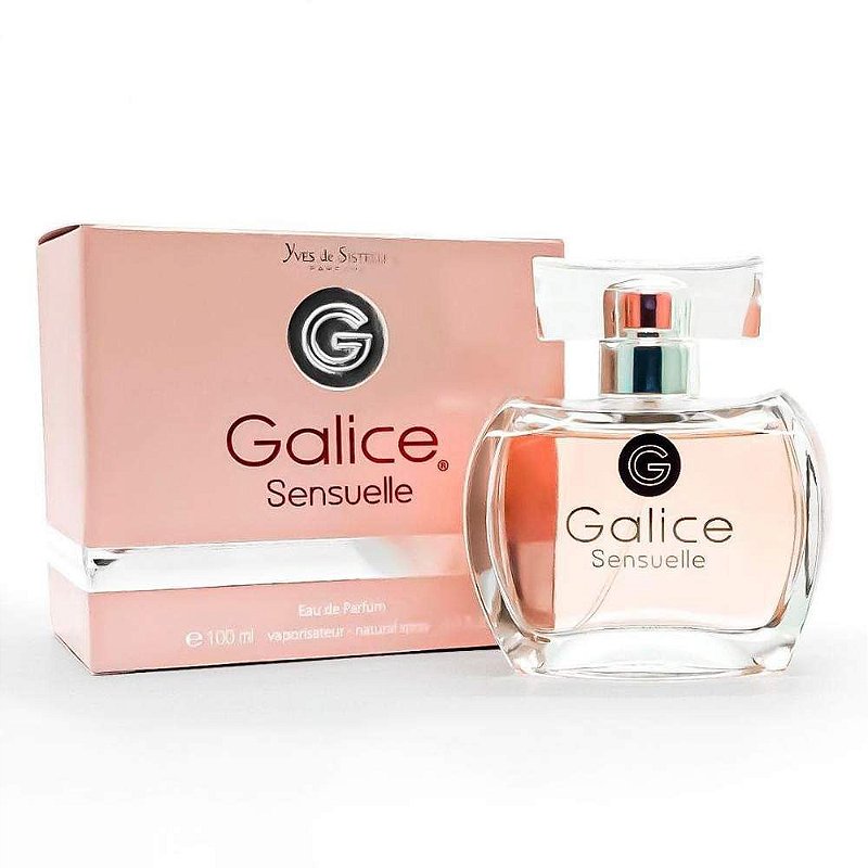 Galice Sensuelle Paris Bleu - Perfume Feminino - Eau de Parfum - 100ml ...