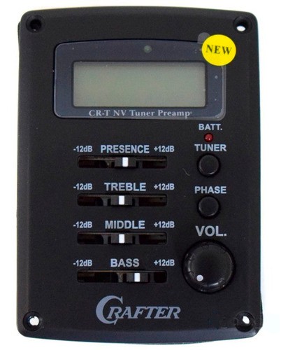 Pré-Amp Crafter CR-T NV para Violão - Planet Music Express