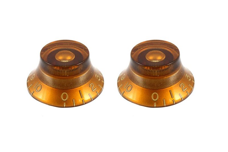 Knob Bell Estilo Vintage Âmbar (Duas Unidades) - Planet Music Express