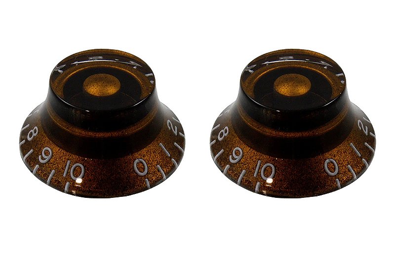 Knob Bell Estilo Vintage Marrom (Duas Unidades) - Planet Music Express