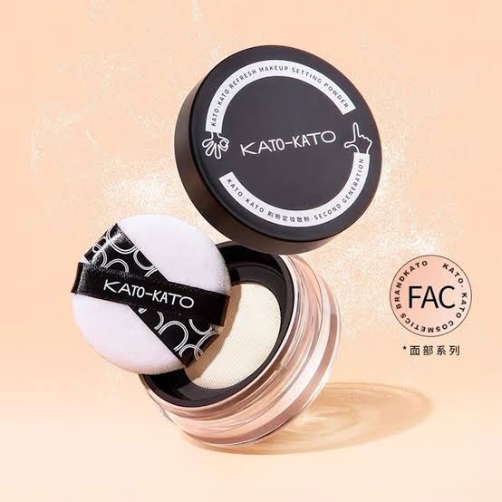 Pó facial solto Refinado Kato Kato - Keaii Beauty