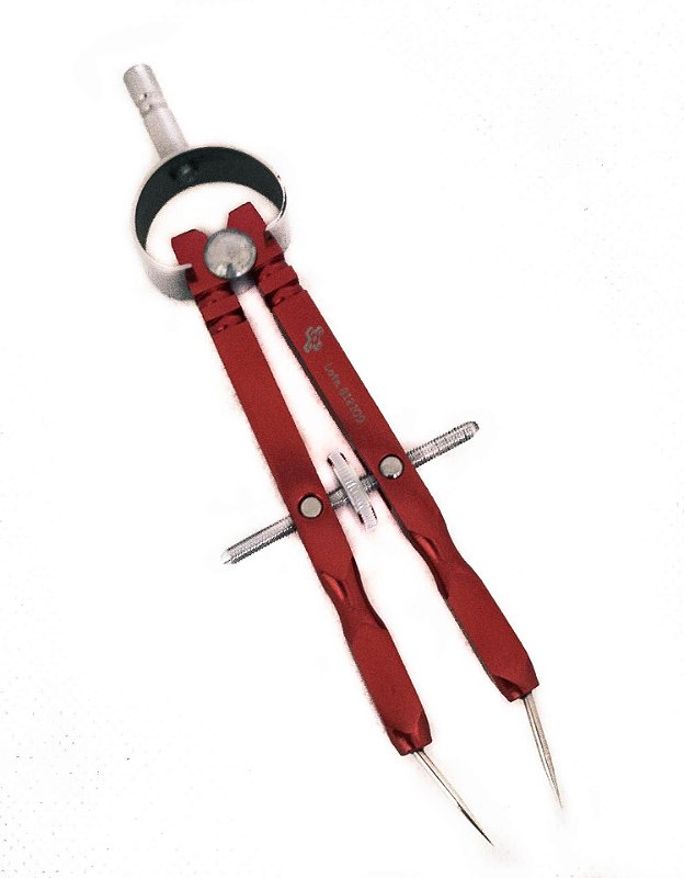 Compasso de Ponta Seca Vermelho - ICE - Dental Ice Virtual ...
