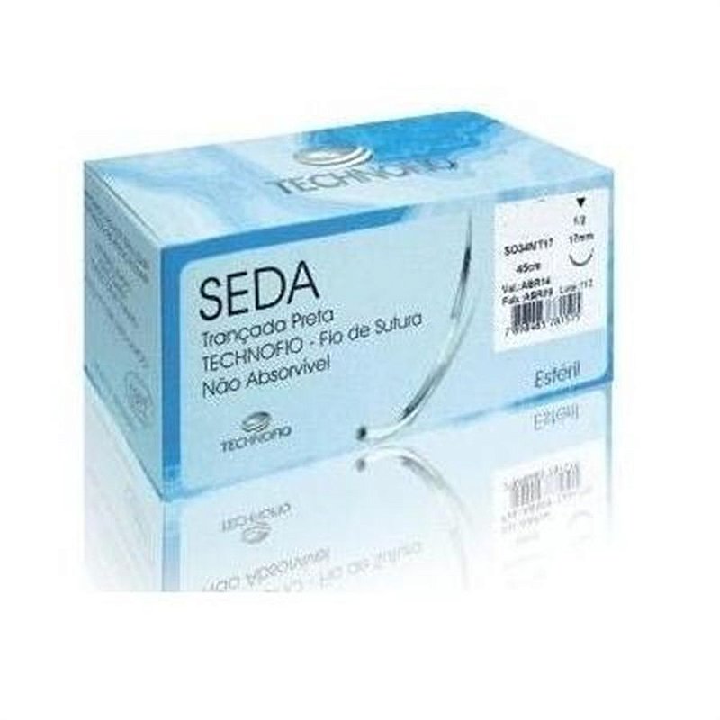 Fio de Sutura Seda Trançada 4-0 - Technofio - Dental Ice Virtual ... Fio de Sutura Seda Trançada 4-0 - Technofio - Dental Ice Virtual ...