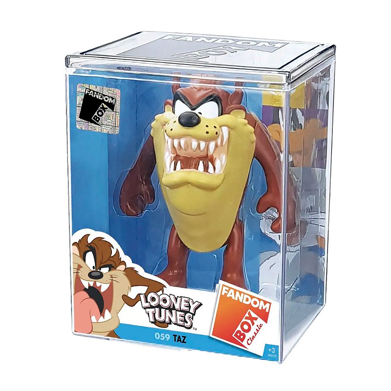 Boneco Lider Fandom Box Taz - Casa Vieira