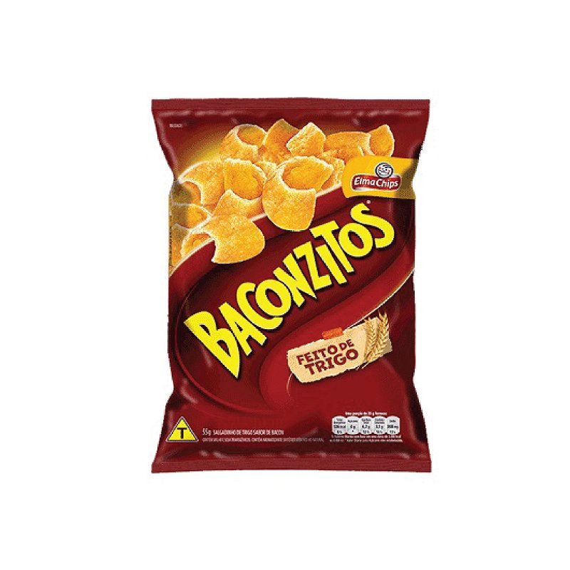 Salgadinho Baconzitos 55g - Casa Vieira