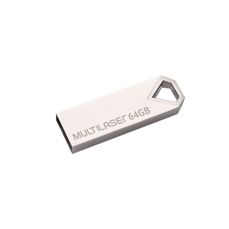 Pendrive Multilaser PD852 Diamond 64GB - Casa Vieira