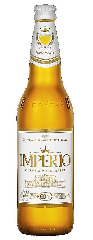 Cerveja Império Puro Malte Pilsen 600ml - Casa Vieira