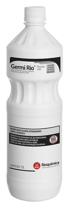GERMI RIO 1 L - Desinfetante Hospitalar - Rioquímica - NanaCare | Loja ...