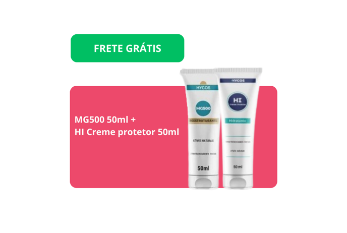 MG500 REESTRUTURANTE 50ML + HYCOS HI CREME PROTETOR 50ML - NanaCare ...