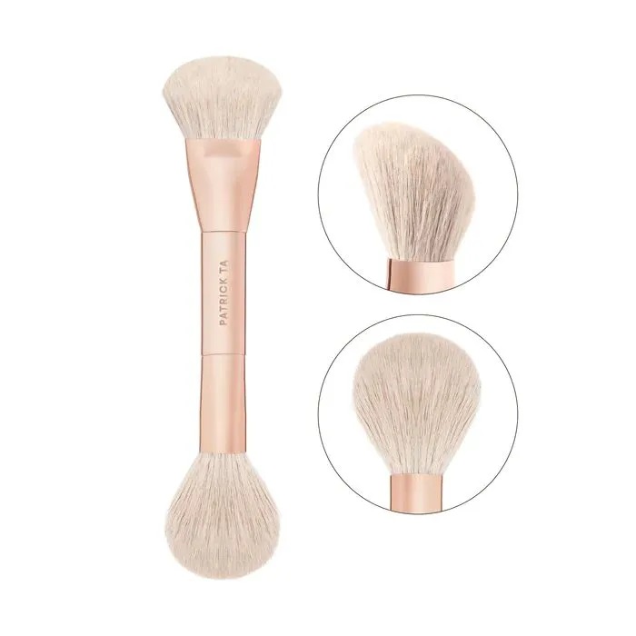 Pincel Dual Ended Blush Brush - Patrick TA - Maquiagens Importadas ...