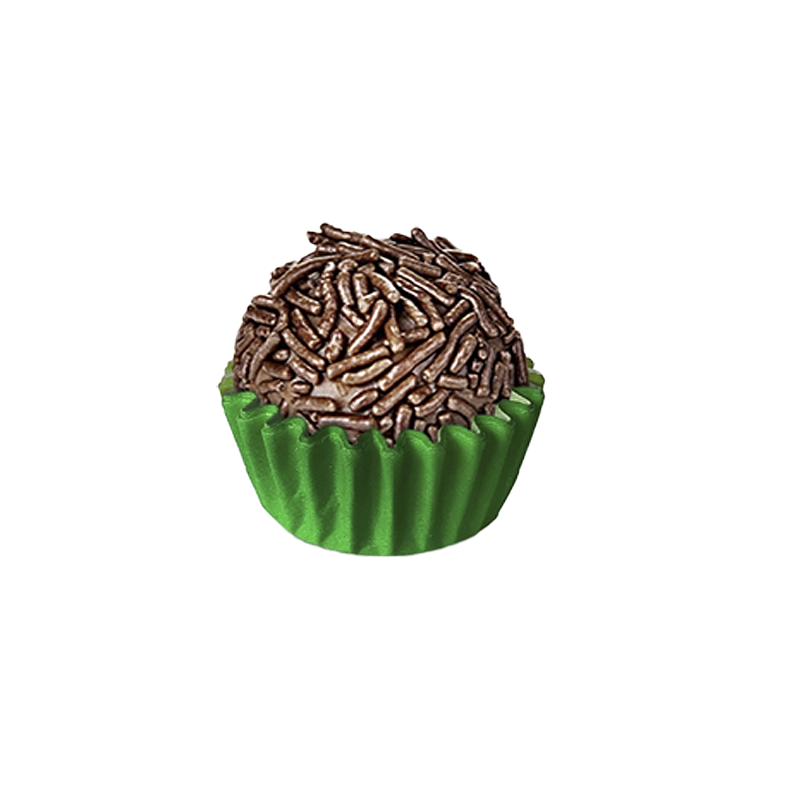 Forminha Verde Escuro Docinhos Brigadeiro Tam 5 Papel 100u - Lembrança ...