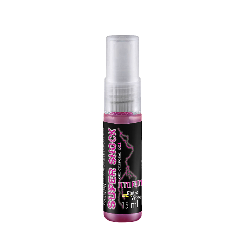 Super Shock Excitante Elétrico Spray Unissex 15ml - Garji Produtos ...