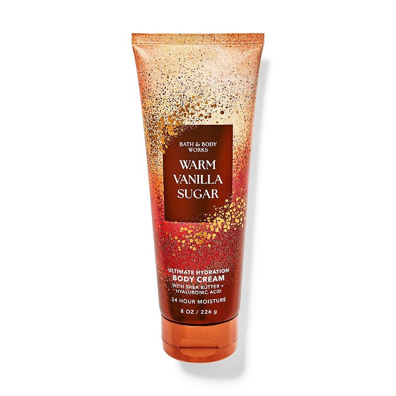 Bath & Body Works - Creme Hidratante Corporal Body Cream Warm Vanilla ...