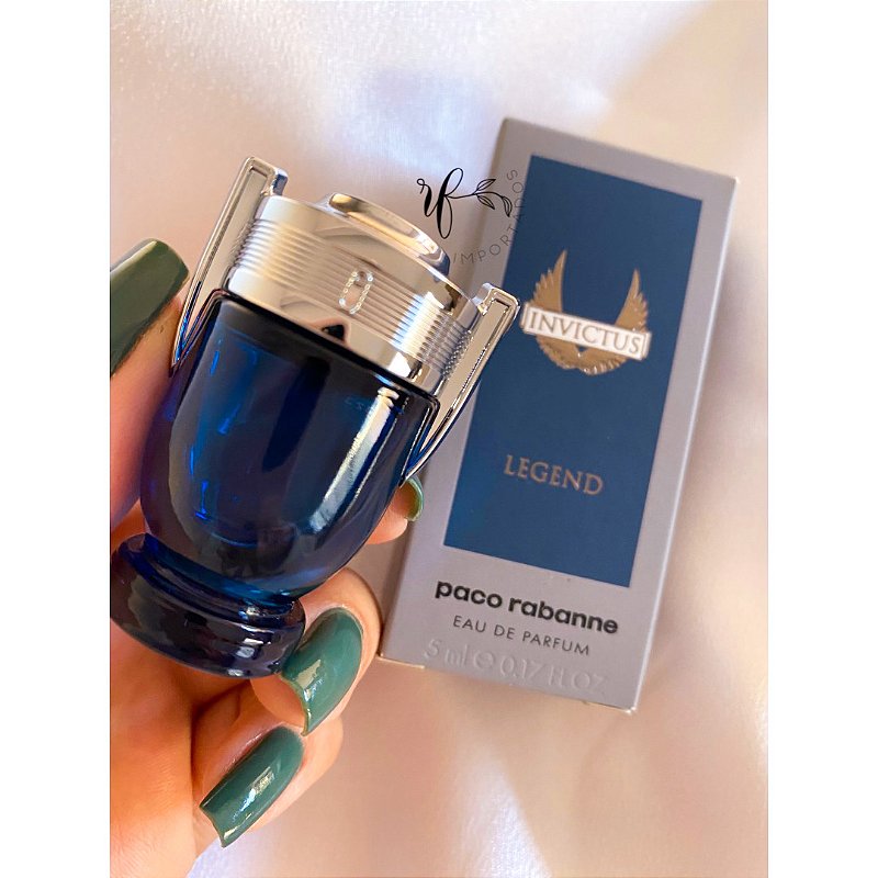 Paco Rabanne - Miniatura Perfume Invictus Legend Masculino Edp 5ml - RF ...