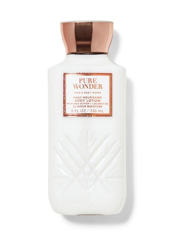 Bath & Body Works - Loção Hidratante Corporal Body Lotion Pure Wonder ...