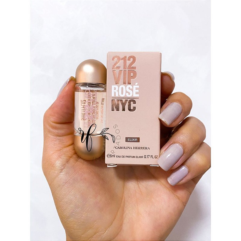Carolina Herrera - Miniatura Perfume 212 Vip Rosé Feminino Edp Elixir ...