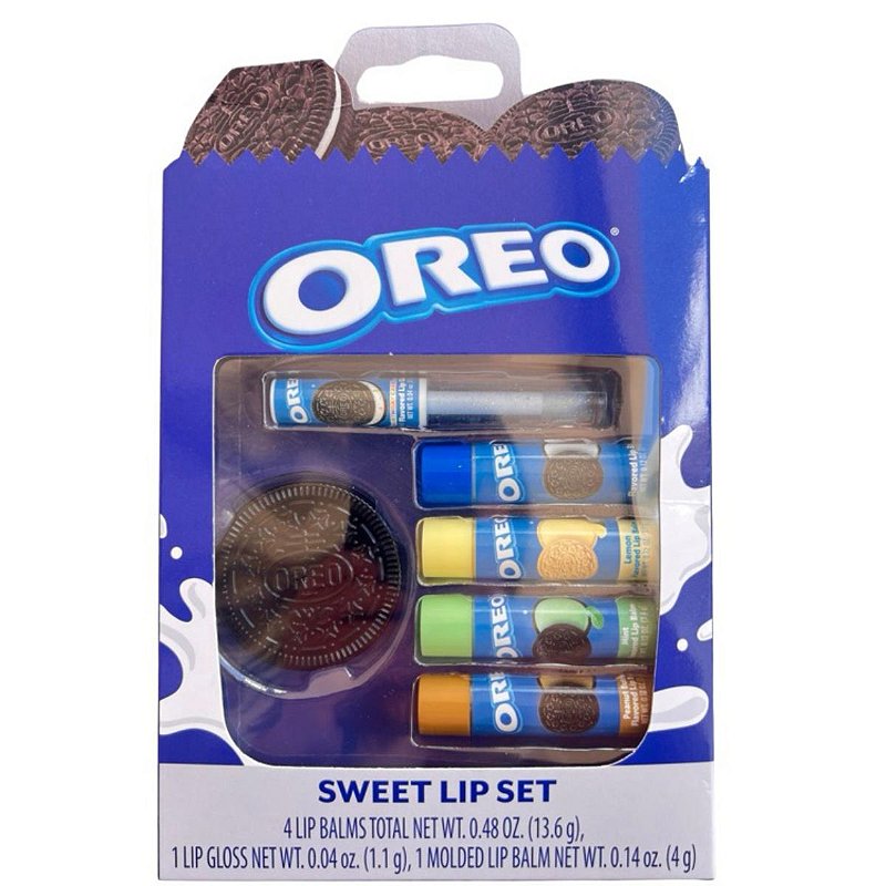Oreo - Kit Lip Balm Hidratante Labial e Gloss - RF Importados ...