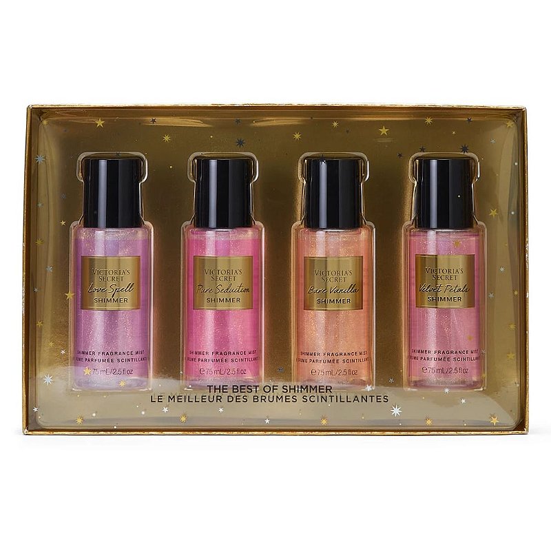 Victoria's Secret - Kit Mini Body Splash Shimmer - RF Importados ...