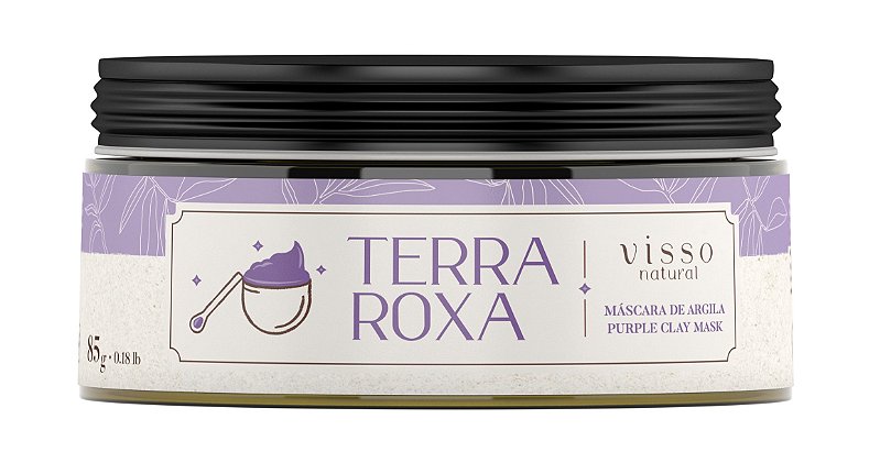 Argila Roxa Visso Natural – Firmeza, Colágeno e Rejuvenescimento - Mais ...