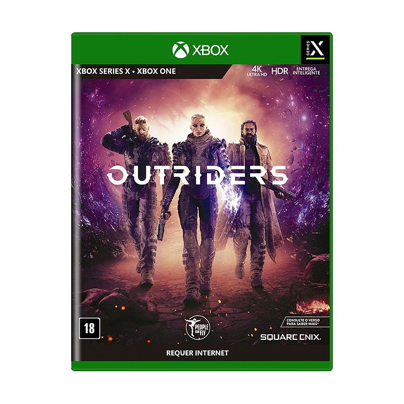 Jogo Outriders - Xbox One/S/X Novo Para Xbox One S Series X - Loja ...