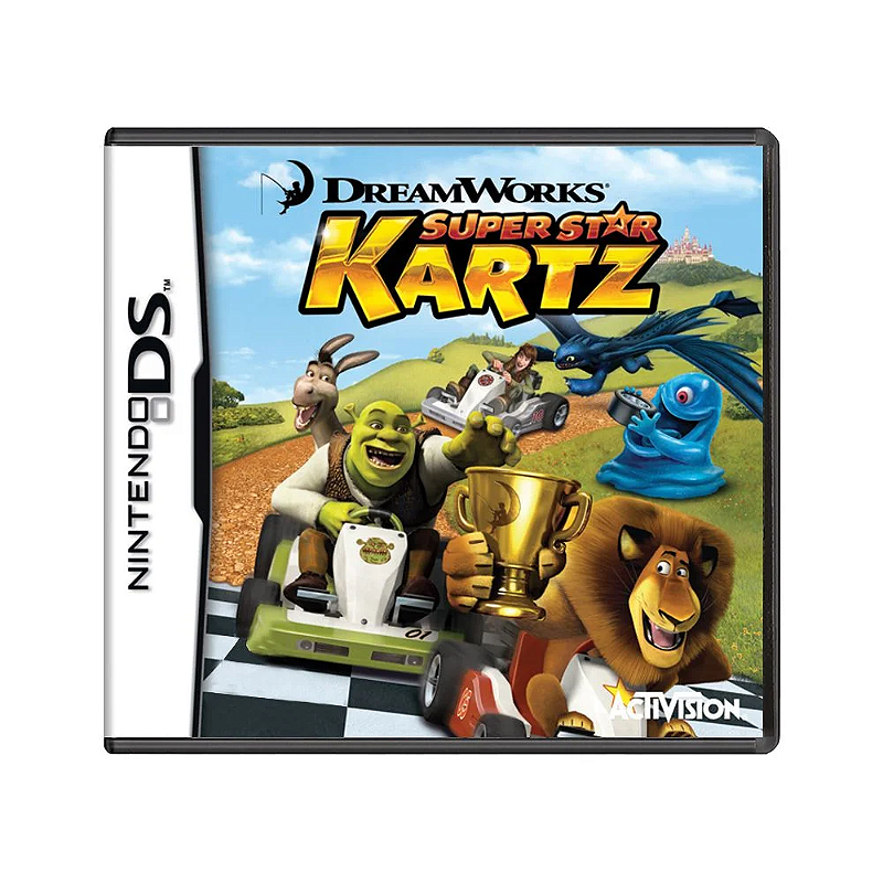 Jogo DreamWorks Super Star Kartz Usado Para Nintendo DS - Loja de Vídeo ...