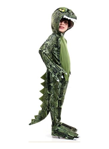 Fantasia Dinossauro Rex Infantil Halloween Macacão Longo - I Love Novidades