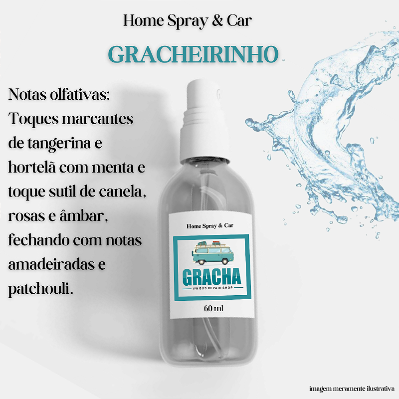Aromatizante para carro e casa - gracha