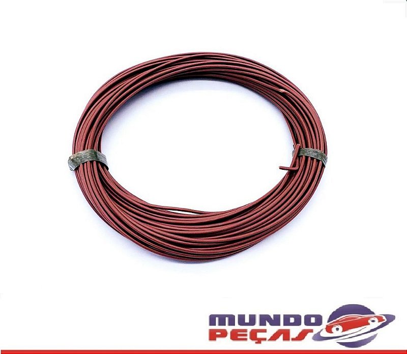 Fio Cabinho Flexível Cobre 1,00mm Marrom TC Cabos - Mundo peças auto ...