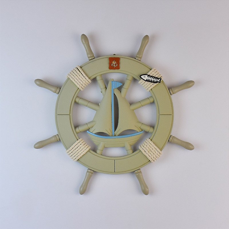 Enfeite Timão com Barco Pequeno - Casa Náutica