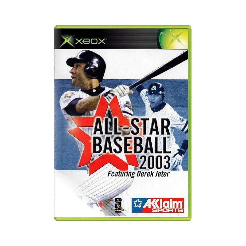 Jogo All-Star Baseball 2003 - Xbox Clássico - Dino Games ️ de 10 anos ...